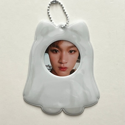 Kpop Photocard Frame Card, Heart Beam Deco Frame, Kpop Photocard ...