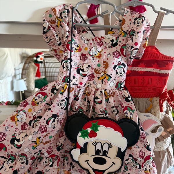 Minnie Mouse and Mickey Mouse Crossbody Bag, Girls Disney Crossbody ...