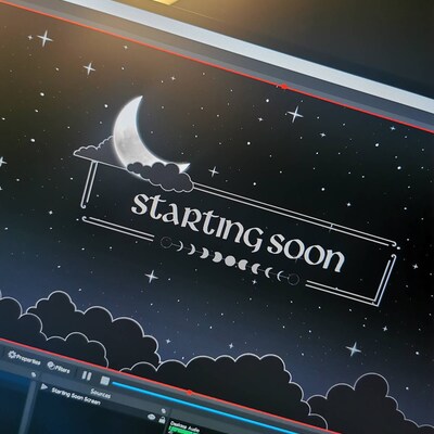 Supernova Galaxy Complete Twitch Stream Overlay Pack Animated Overlays ...