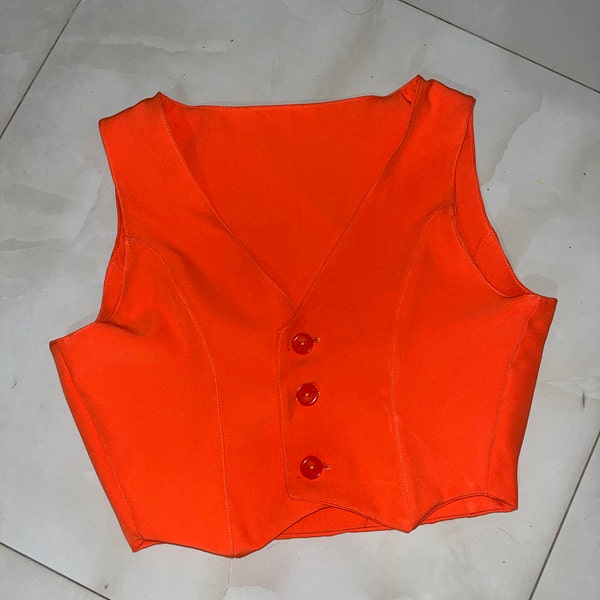 Cropped Waistcoat Sewing Pattern, Short Waistcoat, Ladies Vest, Women ...