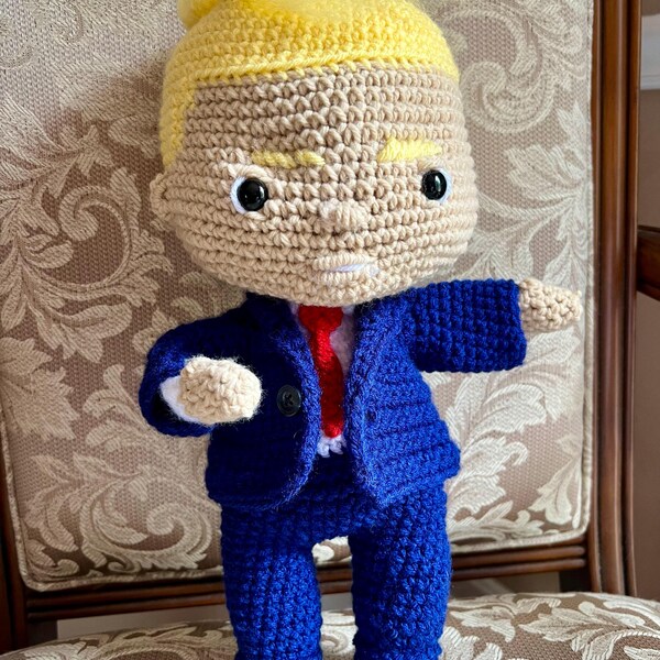 CROCHET PATTERN: Amigurumi-trump Doll - Etsy