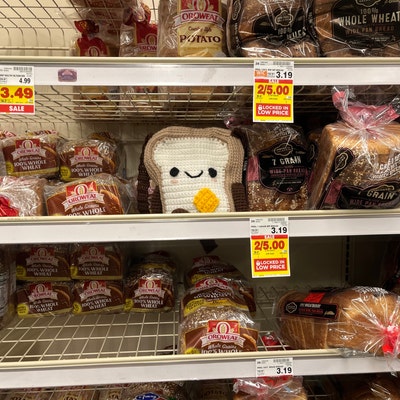 Toastie Bread Bag Crochet Pattern - Etsy