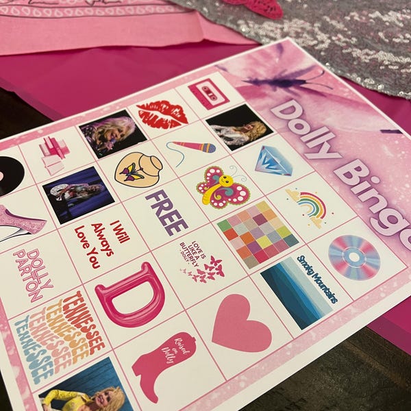 Dolly Parton Party Games, Instant Download - Etsy