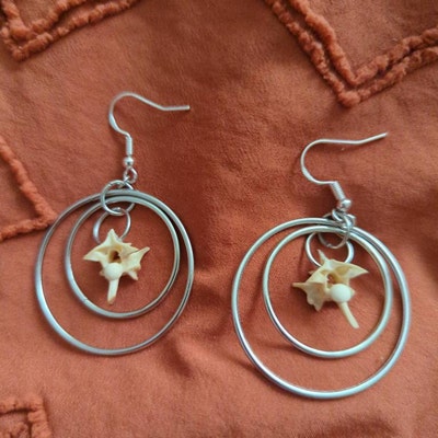 Cameo Tooth Necklace Real Bone Jewelry Baroque Gothic Taxidermy Vulture ...