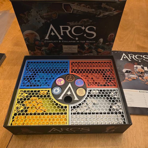 Arcs Board Game Insert | Compatible With Leaders & Lore - Etsy