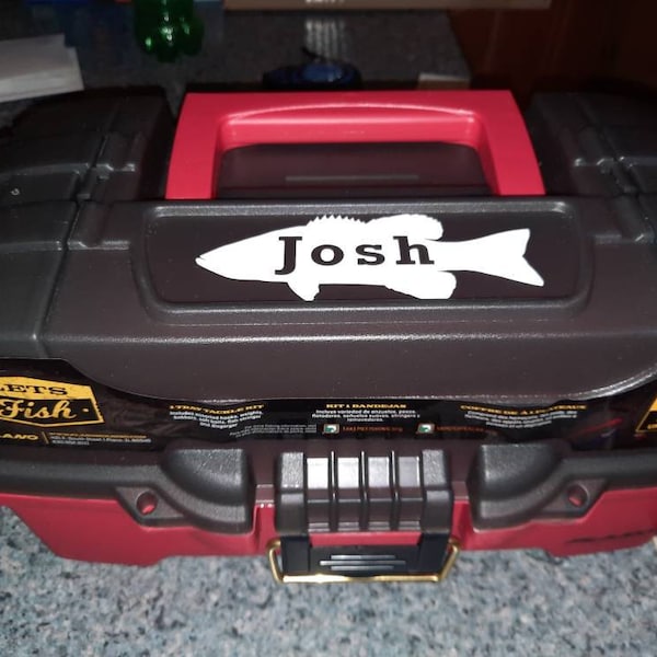 New Red Color - Personalized - LIMITED EDITION Red Plano 1-tray Fishing ...