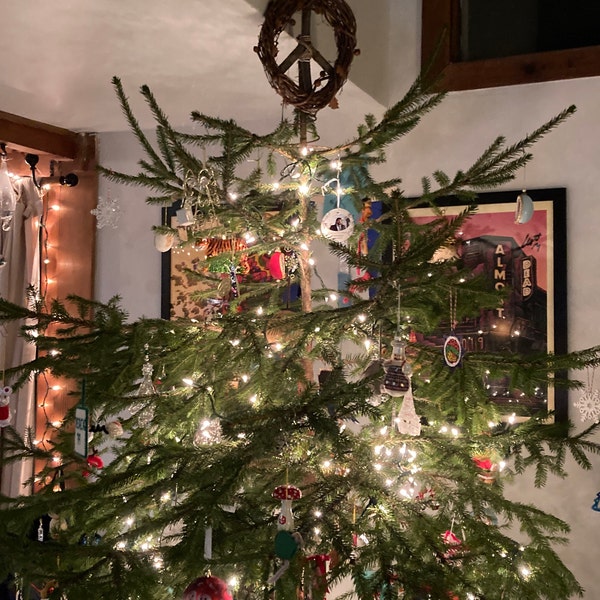 Peace Sign Tree Topper - Etsy