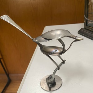Silverware Bird - Etsy