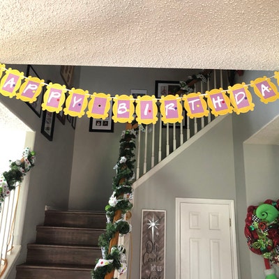 FRIENDS Themed Happy Birthday Banner Instant Download TV Show Birthday ...