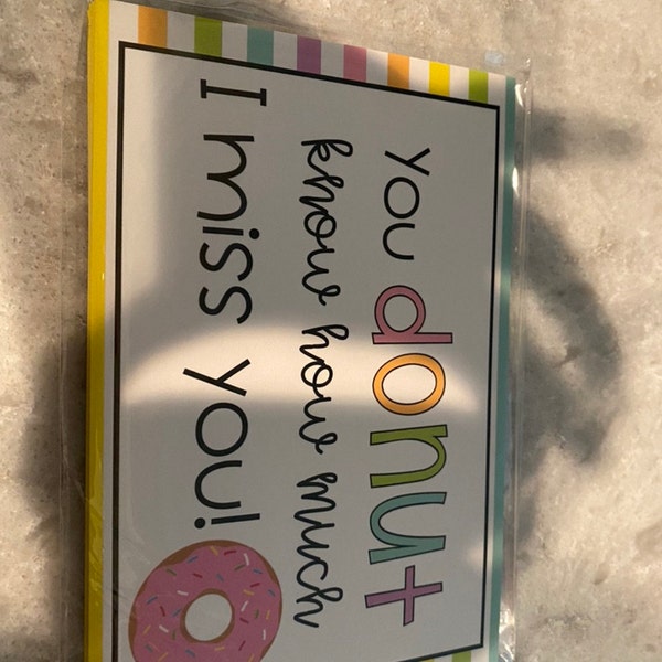 Happy Mail for Students (donut) - Postcard for Students - Donut ...