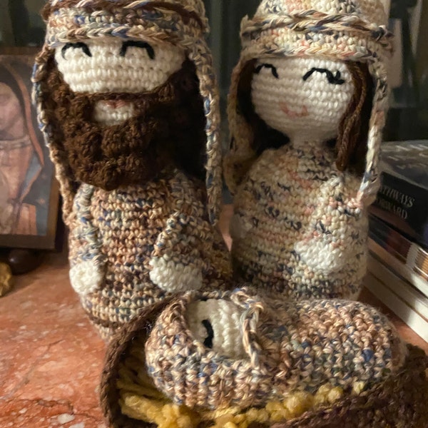 Amigurumi Baby Jesus Crochet Pattern / Christmas Crochet Manger Scene ...