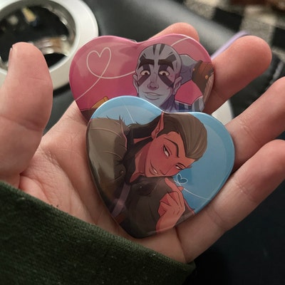 ROTTMNT CHIBI BUTTONS - Etsy