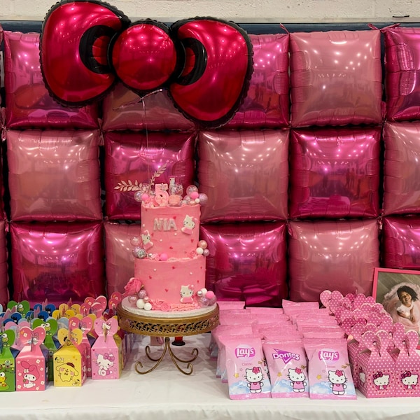 Hello Chips Kitty Party Chip Bags Sanrio Kitty Birthday Party Treats ...