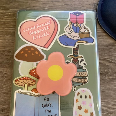 Retro Bookish Sticker Pack Kindle Sticker Vinyl Stickers - Etsy