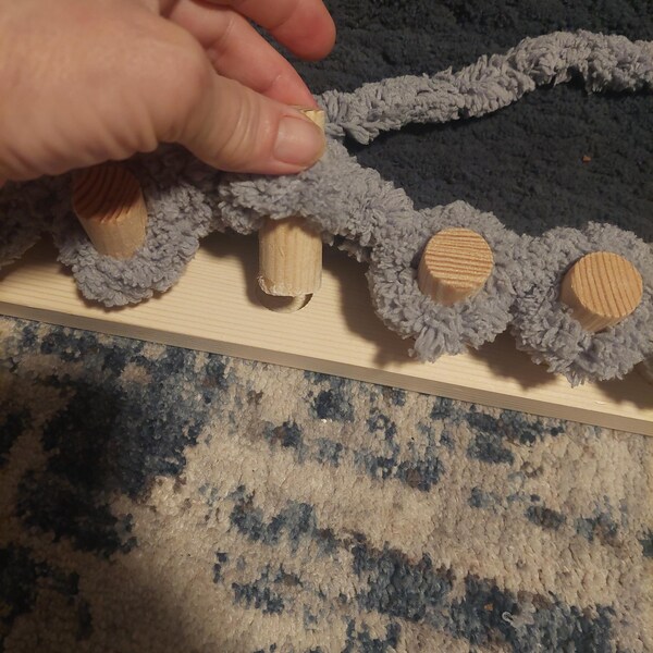 60" DIY Chunky Knitting Blanket Loom, Handcrafted Knitting Loom, Custom ...