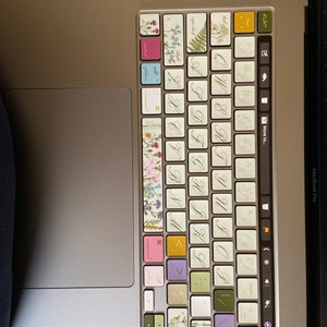 Garden Keyboard Stickers Laptop MacBook Keyboard Decal MacBook Air ...