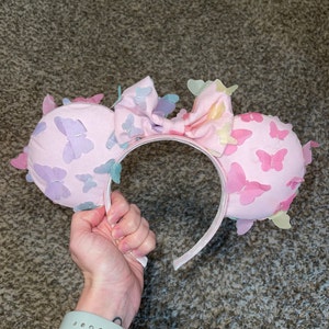 Rainbow Butterfly Ears - Etsy