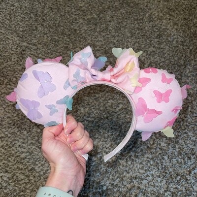 Rainbow Butterfly Ears - Etsy