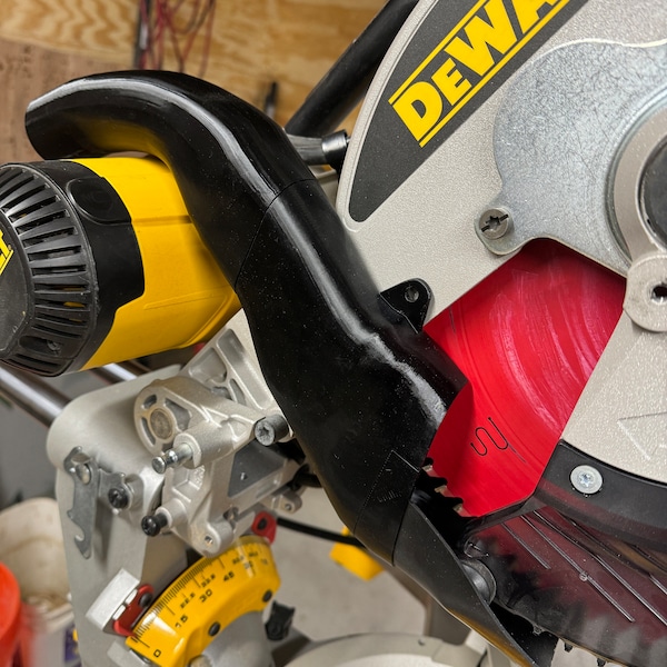Dewalt Miter Saw Dust Collector Adapter - Etsy