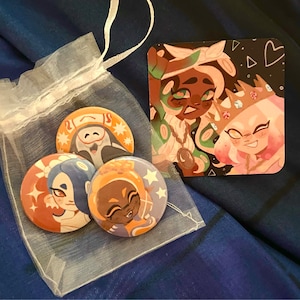 Sakura Squid Sisters Stickers - Etsy