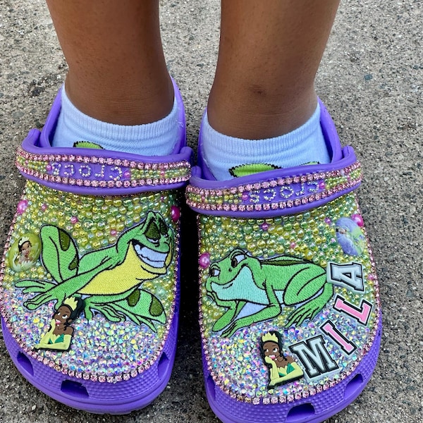 Custom Stitch Inspired Crocs. - Etsy