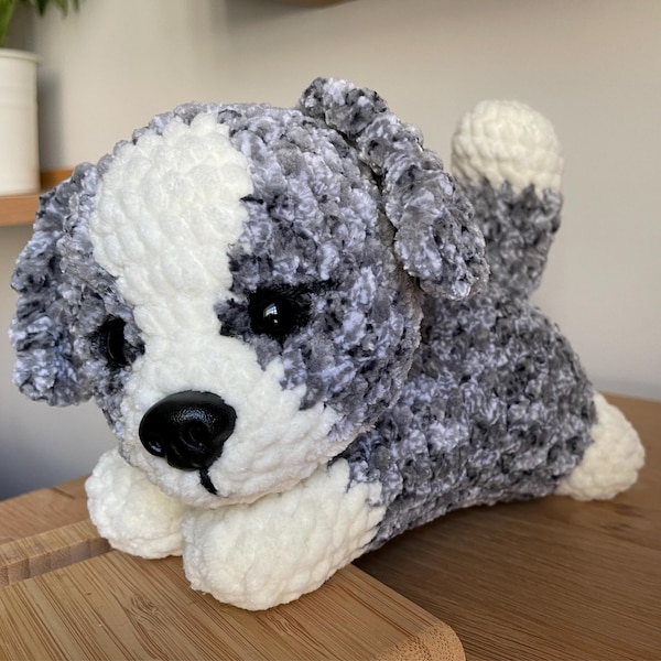 Crochet Dog PATTERN 3 in 1: Aussie Pups | Australian Shepherd | English ...