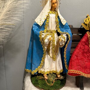 Virgin Mary Statue of Our Mystical Rose 14 Figure Catholic Christian ...