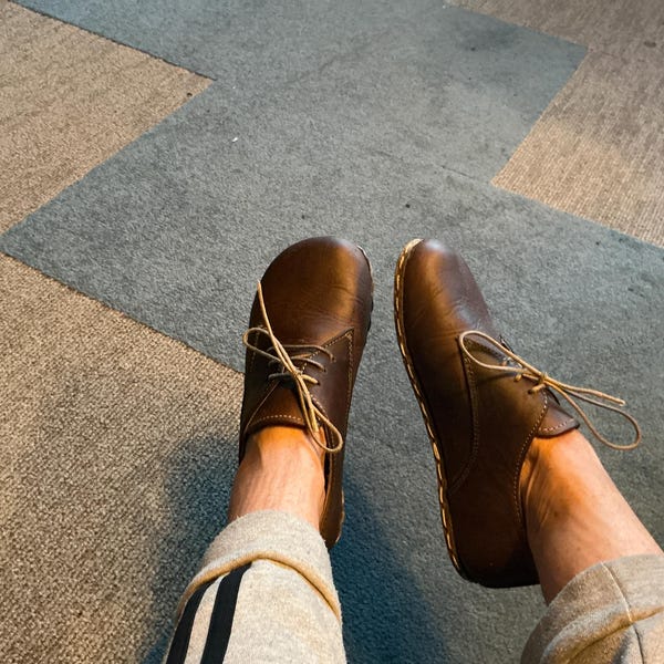 Womens Grounding Oxford Shoes , Barefoot Shoes Women, Grounding Shoes ...