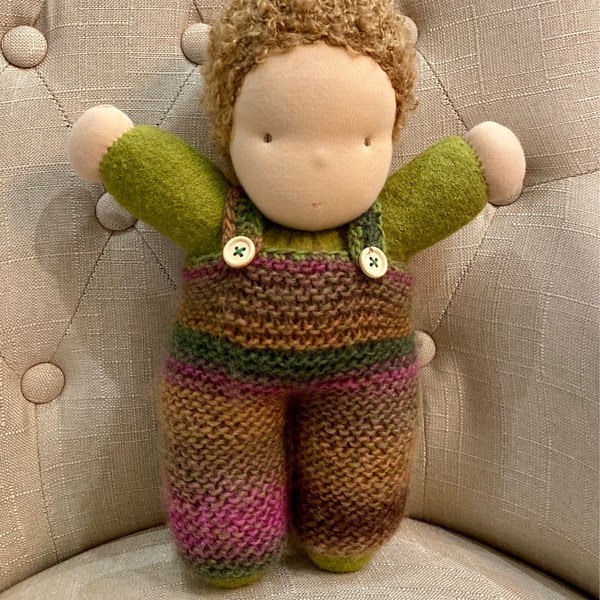Soft Waldorf Doll, Boy Doll, Custom Made, Organic Cotton Steiner ...