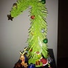Grinch Six Ft LED Artificial Green Christmas Tree WITH Ornaments ...