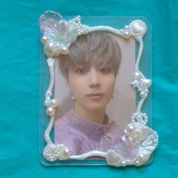 Chocomint Photocard Handmade Toploader - Kpop Decoden B8/A7 Whipped ...
