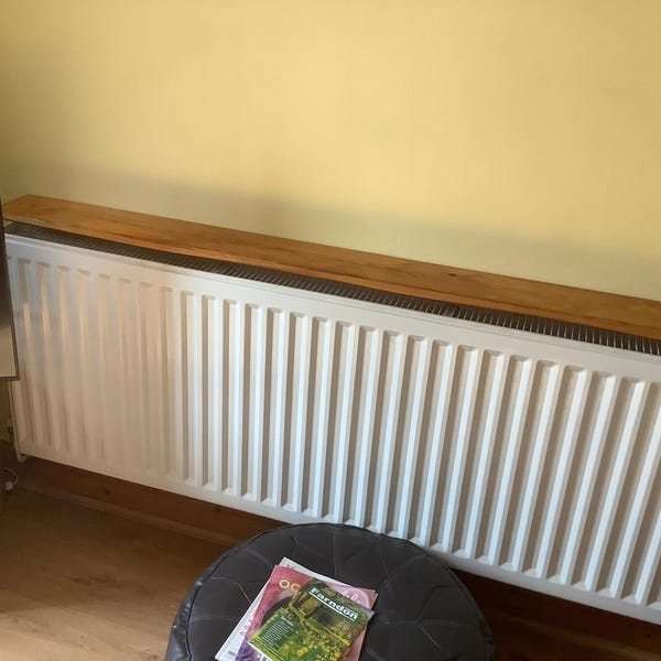 Handmade Radiator Shelf, Made From Solid Wood, Rustic Style ...