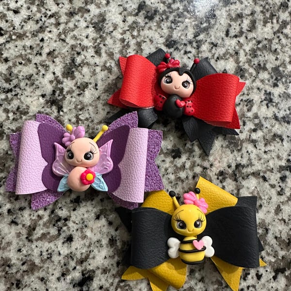 Clays for Bows, Emotions Clay Dolls, Bow Centers, Clays for Badge Reel ...
