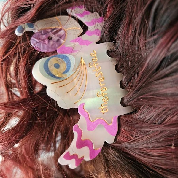 Flower Mantis Hair Claw Clips Spiny Flower or Umbrella Mantis! - Etsy