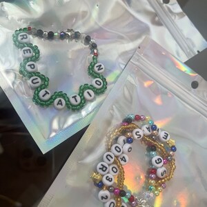Handmade Taylor Swift Reputation Bracelet / Eras Tour Friendship ...
