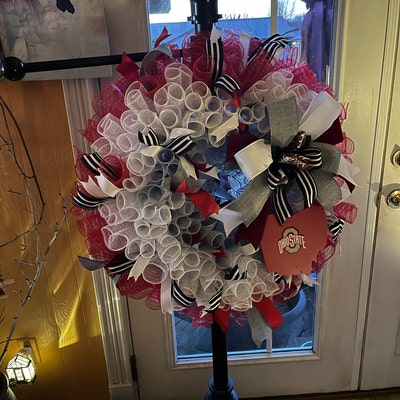 Purple Premade Wreath Base Add Your Own Embellishments Make Your Own ...