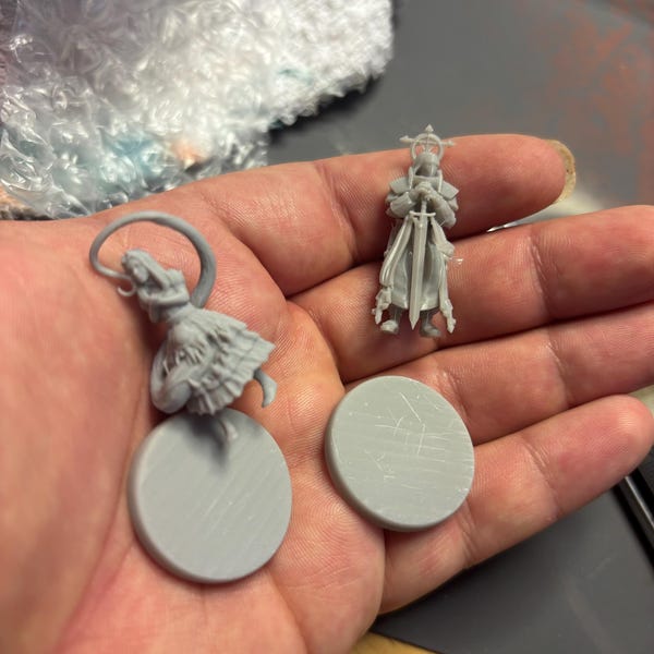 Female Planetar Angel Set of 3 DND Miniatures Faith Defender Collection ...