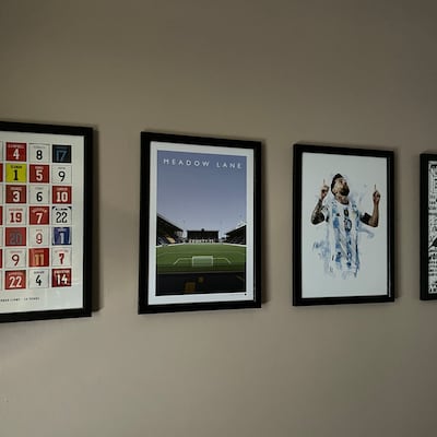 Rasmus Hojlund 2023/2024 Home Kit Poster Print - Etsy