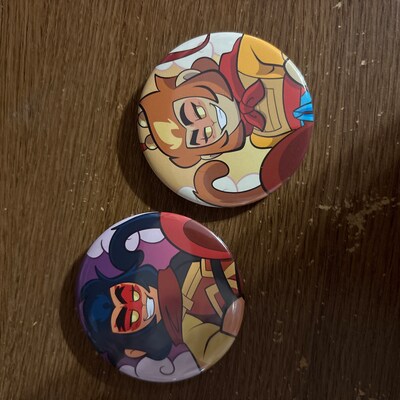 Chibi Party MK and SWK Cardboard Cutout Sticker 3 Inch Matted Sticker ...