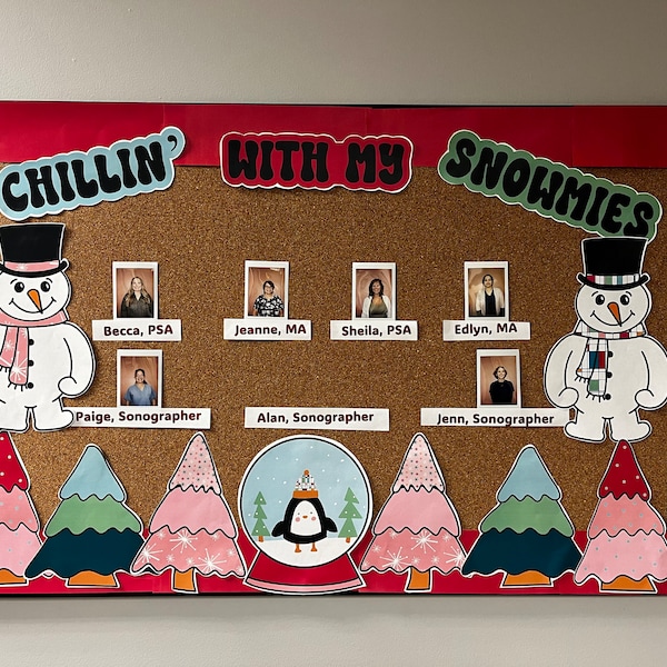 Winter Bulletin Board | Snowman Bulletin Board | Bulletin Board Ideas ...
