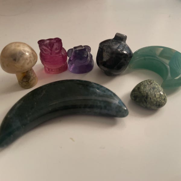 Full Moon Crystal Confetti Mystery Scoop Crystal Dip - Etsy