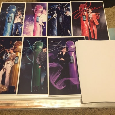 BTS and Their Colored MICS - Etsy