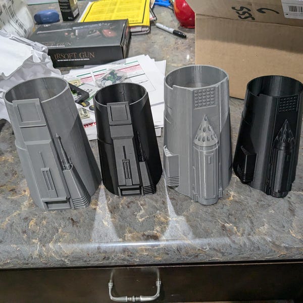 Fidget Marlin, 3D Printed Articulating Marlin Fish Flexi Fidget Toy for ...