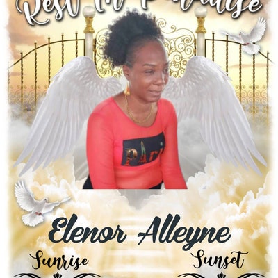 Rest in Paradise Memorial Rip Png, Loss of Loved One in Loving Memory ...