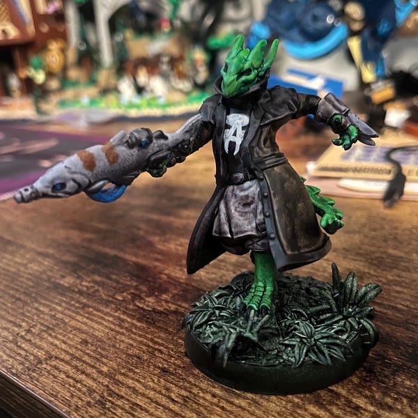 Orc Orog / Half-orc Fighter Barbarian DND Resin 28mm Scale Dungeons ...