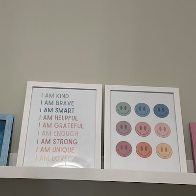 Affirmations for Kids, Classroom Posters, I Am Affirmations, Playroom ...