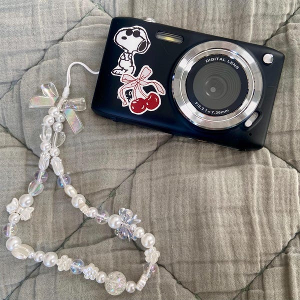 Flower Phone Charm Cute 3D Keychains Transparent Jelly Aesthetic Gift ...