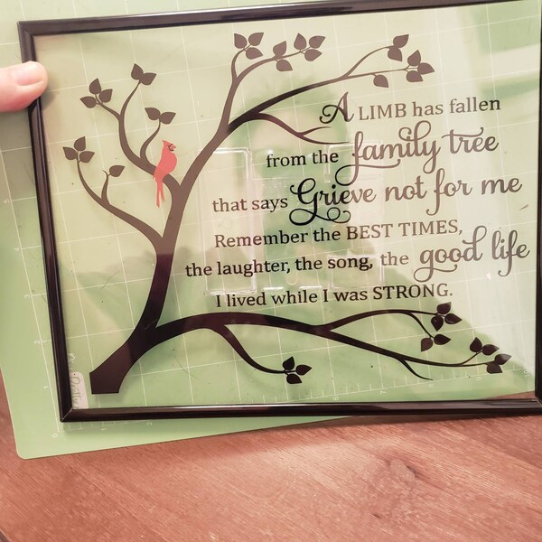 Svg Files, Cardinal SVG, A Limb Has Fallen SVG, Funeral, Memorial ...