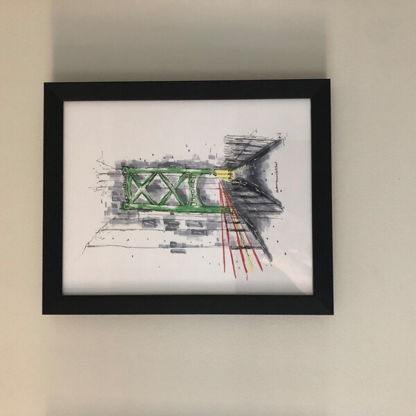 Halifax Ferry, Nova Scotia, Urban Sketch, Art Print, Downtown Sketcher ...