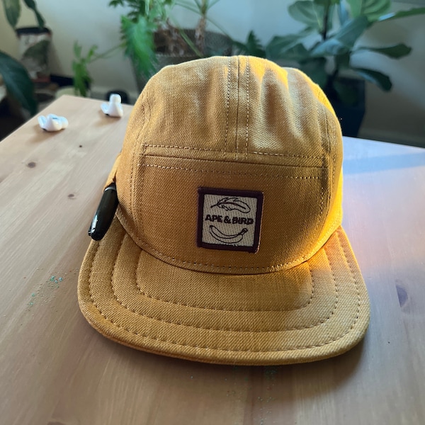 Handmade 5 Panel Hat Baseball Cap Snapback Trucker Hat Five Panel Hat ...